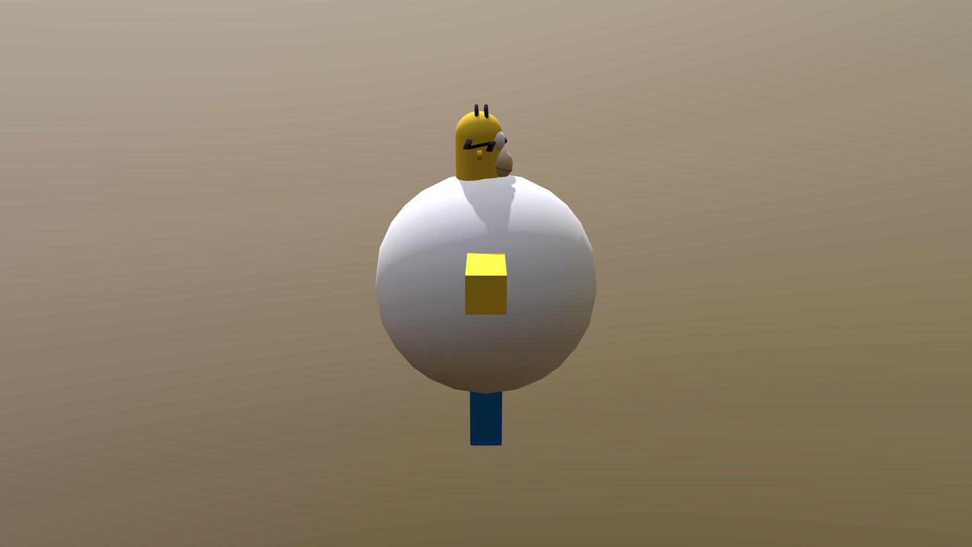 Homer Ball - Download Free 3D model by mlouise507 [6d4d4e9] - Sketchfab