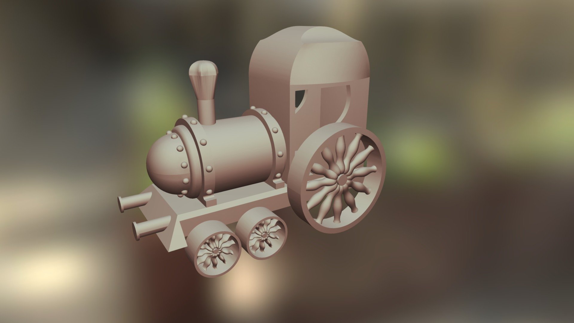 Simple Train - 3D model by danielsolidworksclass [6d4d95e] - Sketchfab