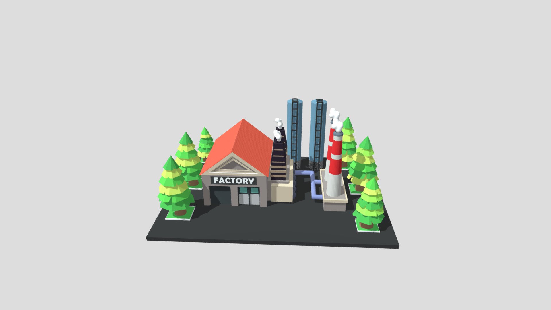 cartoon factory 01 - Buy Royalty Free 3D model by jonocrescent1 ...
