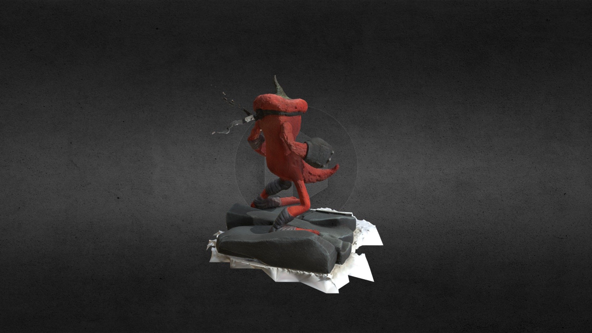 Peper - 3D model by Dmitry Sergeenko (@sergeenkodmitry) [6d4f01a ...