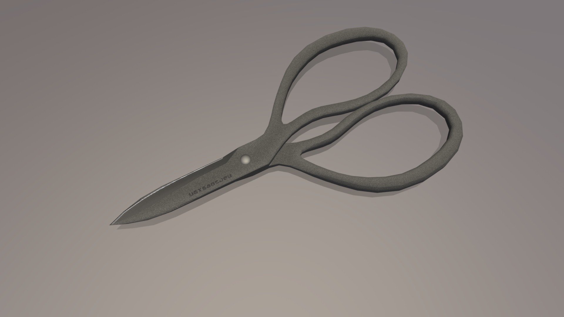 Sissors - 3D model by Rar3 [6d4f8bf] - Sketchfab