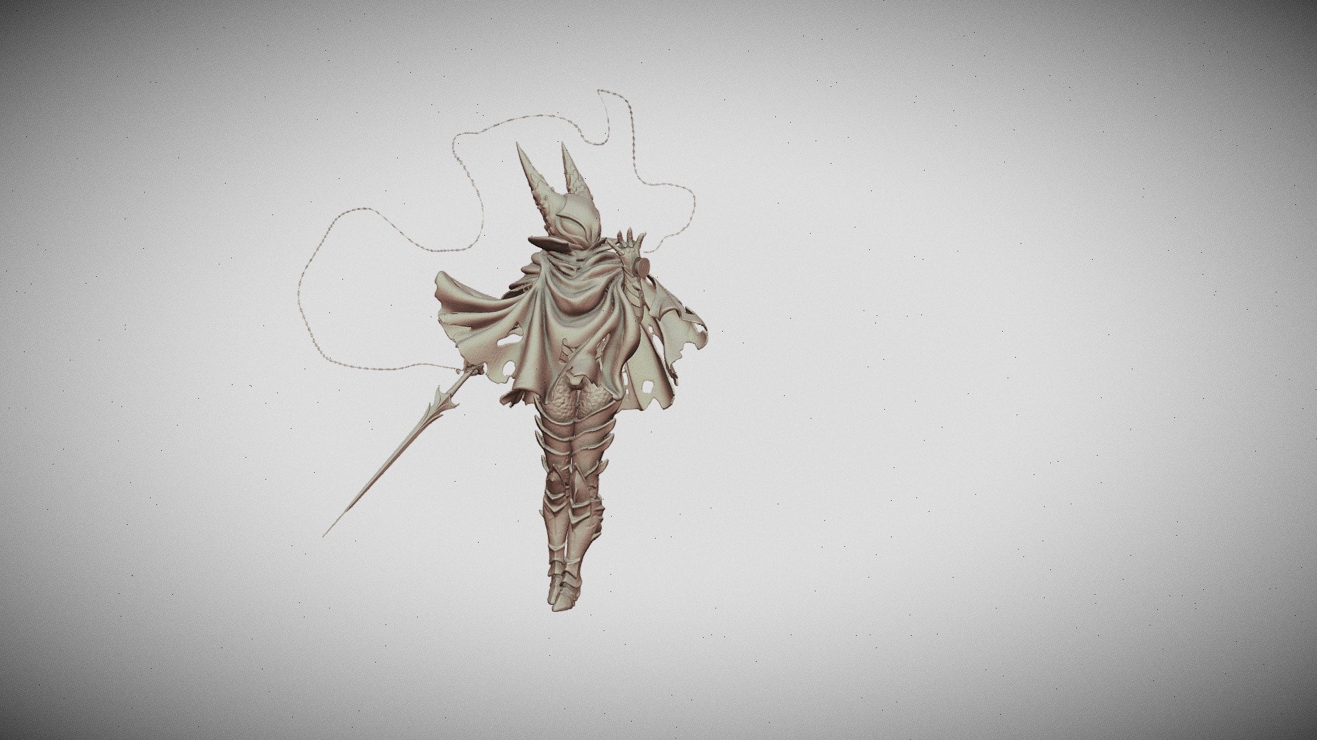 Hornet Hollow Knight Silksong stl - 3D model by helvetejagalskardig ...