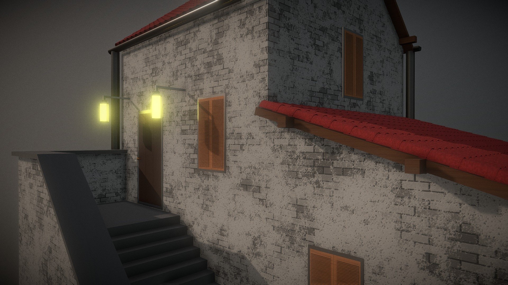 Italian House - 3D model by _JooL_ [6d50cca] - Sketchfab