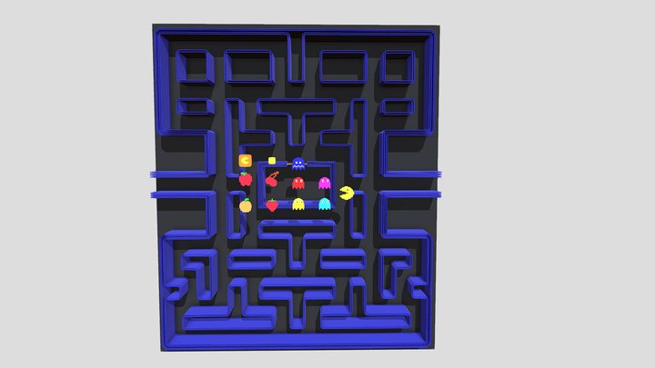 Pac-man 3D models - Sketchfab