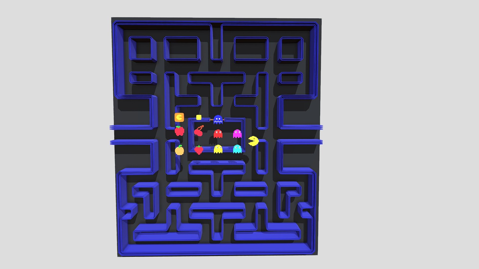 pacman assets - 3D model by shosha (@purplated3D) [6d52872] - Sketchfab