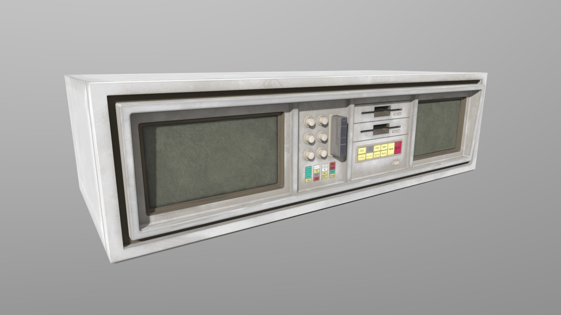 Small Retro Computer Console - 3D model by Art-Teeves [6d52bbb] - Sketchfab
