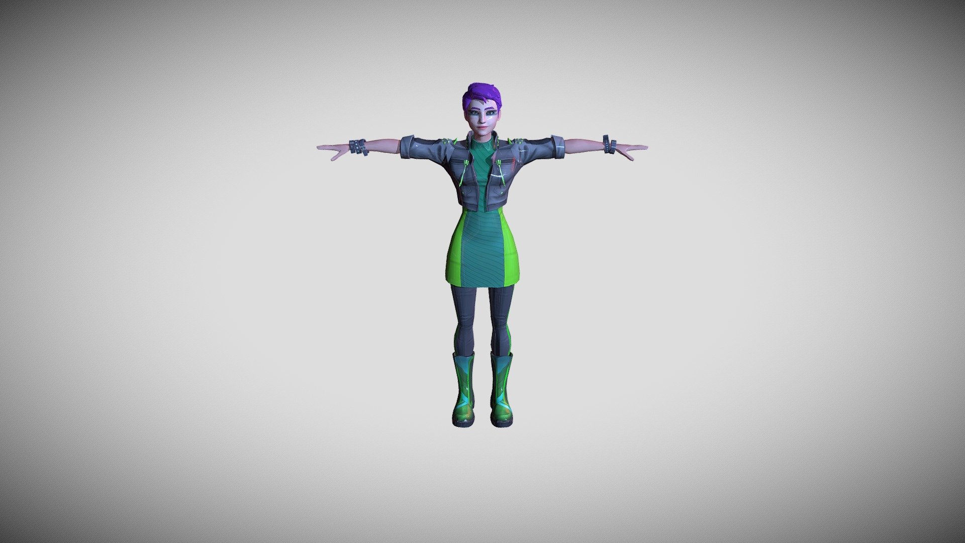 Locking Hip Hop Dance - Download Free 3D model by donnaskuhn [6d54580 ...