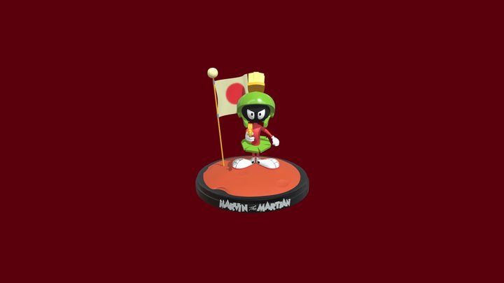 Marvin De Martian 3d Achtergrond