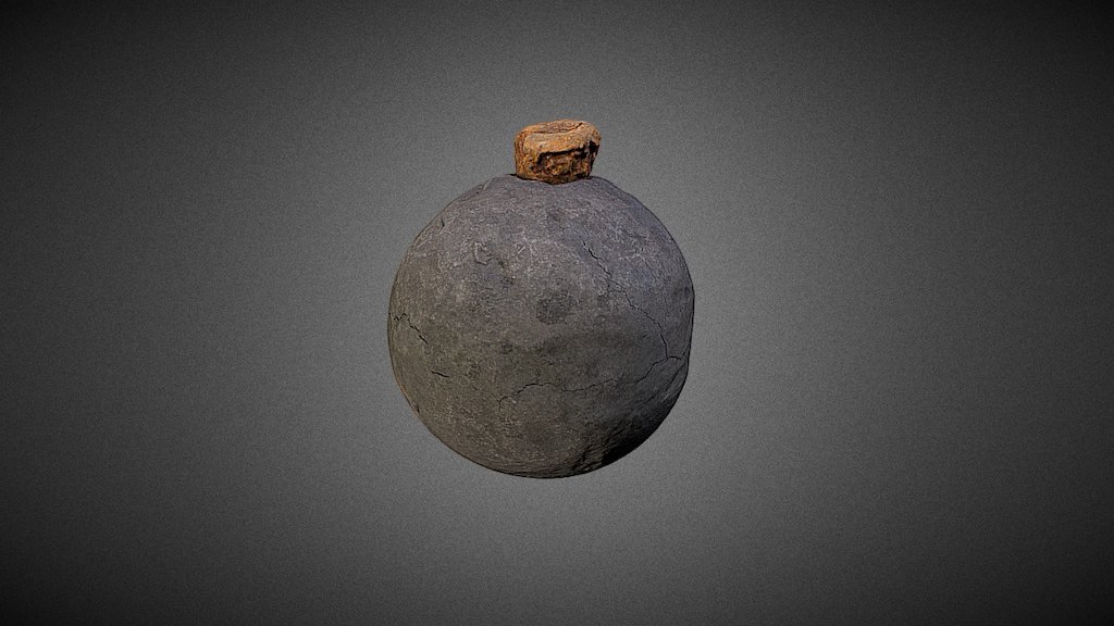 Spanish Grenade and Fuse - Download Free 3D model by Charlie Harper ...