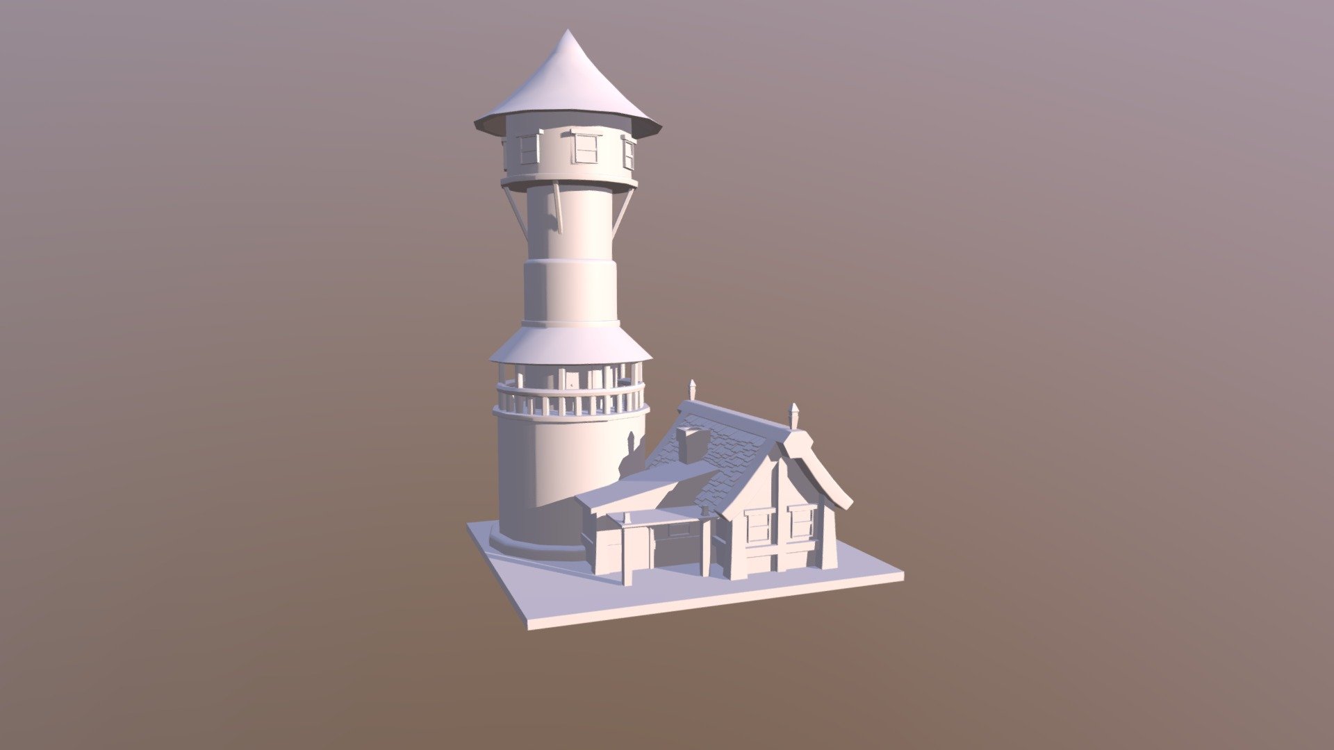 MAGE'S TOWER - 3D model by JPTavares [6d59c44] - Sketchfab