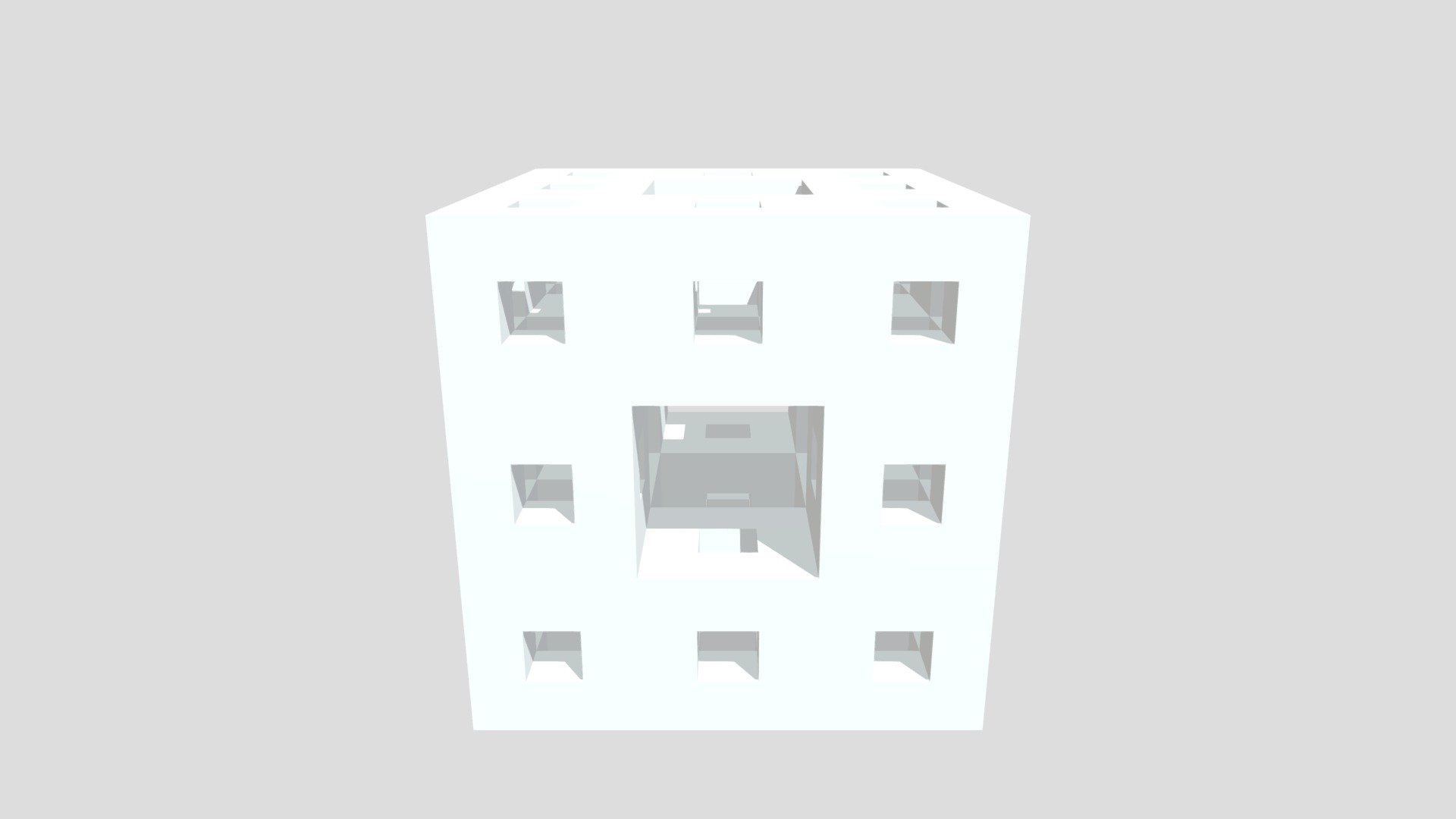 Menger_sponge_sample.stl - 3D model by mohsinaliidev [6d5a469] - Sketchfab
