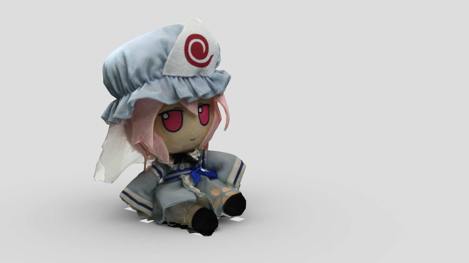 東方 Project - V2 Yuyuko Saigyouji Fumo (3D scan) - Download Free 3D model by Renafox (@kryik1023 ...