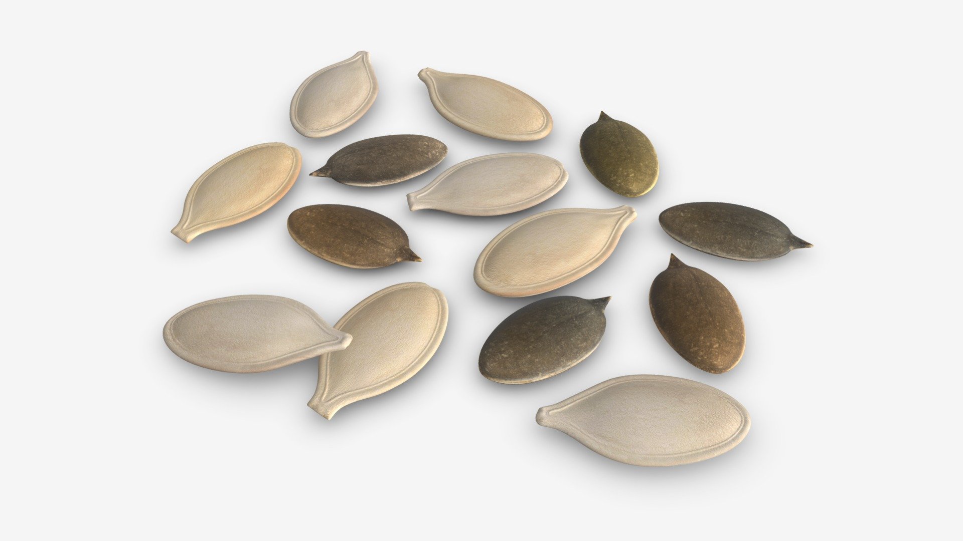Pumpkin seeds - Buy Royalty Free 3D model by HQ3DMOD (@AivisAstics ...