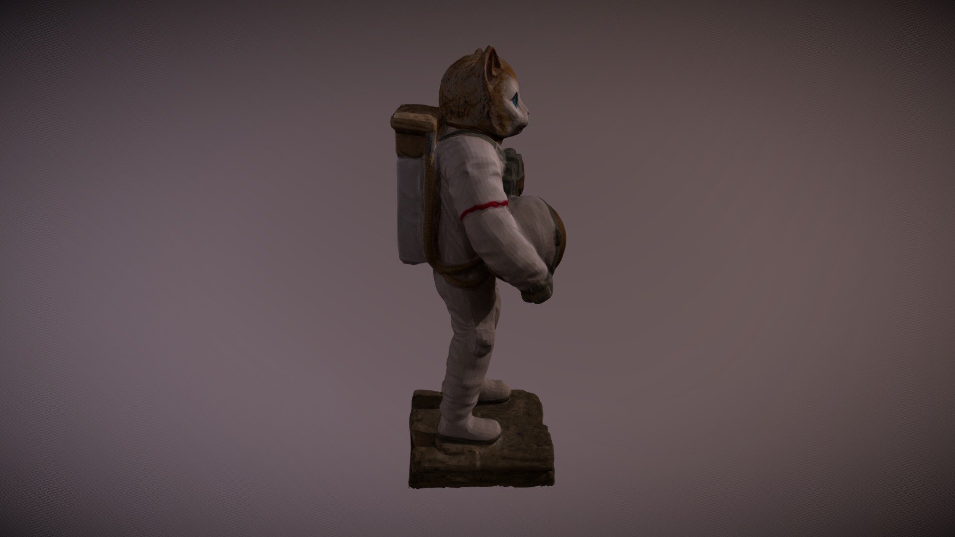 Astro Cat - 3D model by William Ryan (@WilliamRyan) [6d5e1ee] - Sketchfab