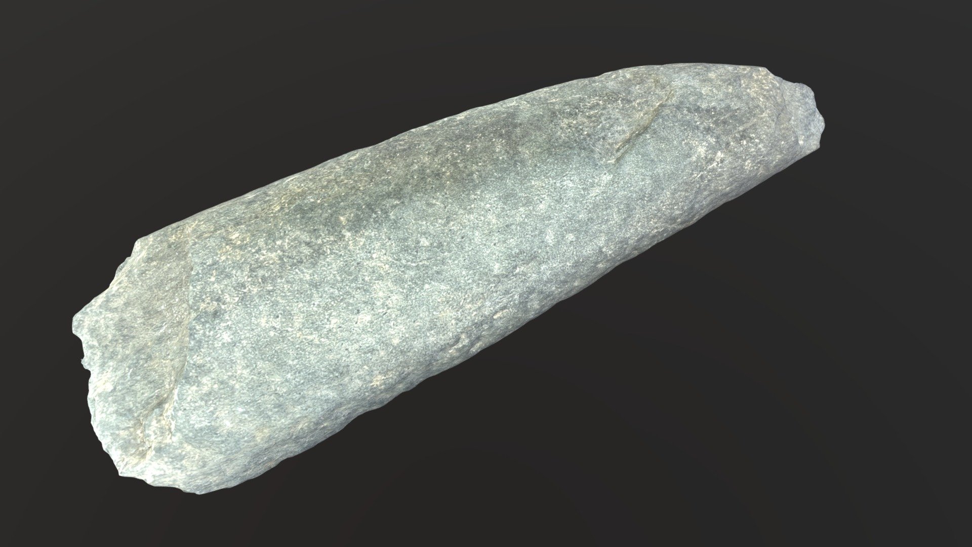 石棒（徳島市 1997 『三谷遺跡』第47図 自然落ち込みSX03出土遺物 91) - Download Free 3D model by ...