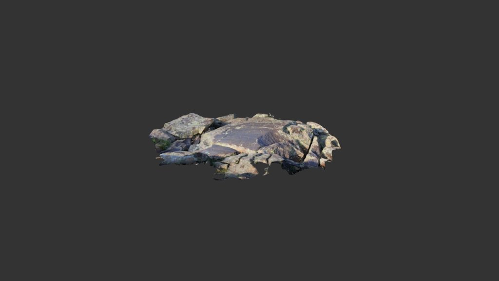 Rock 025 (general, 2017, Sigma) - 3D model by Ughtasar rock art project ...