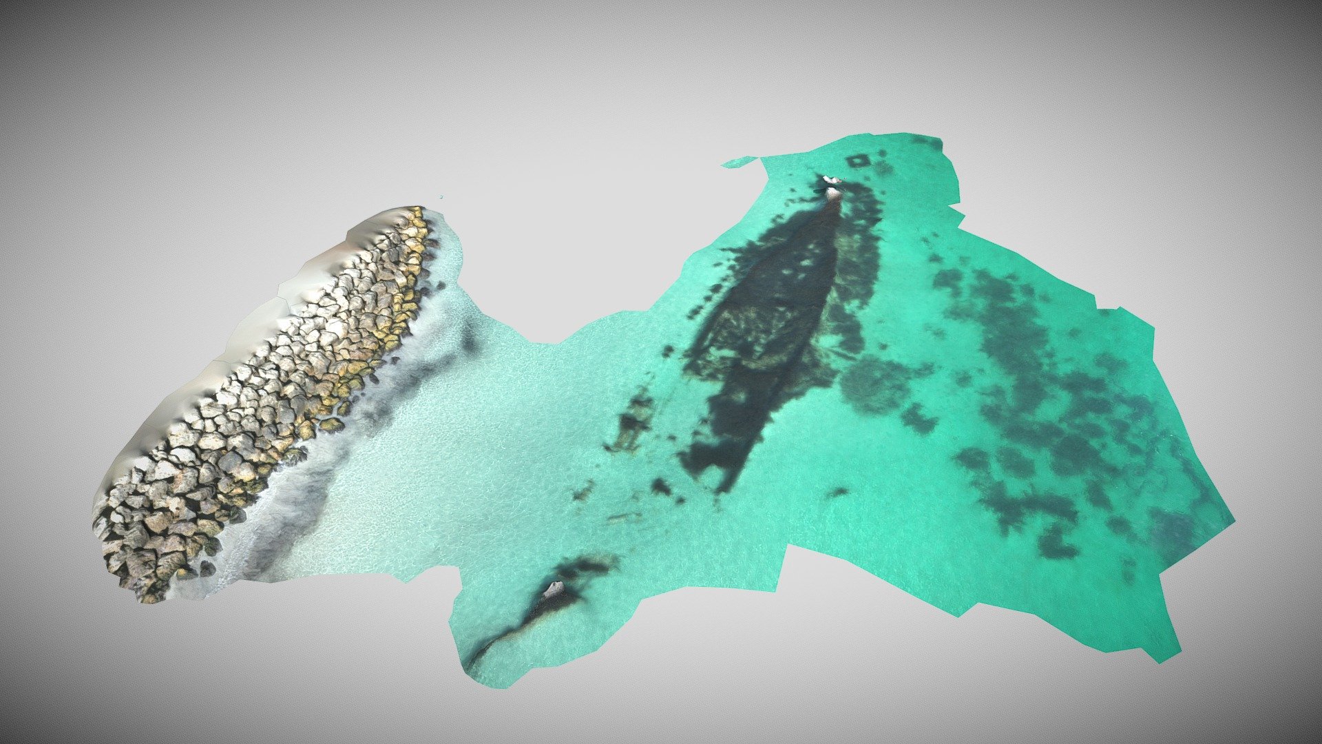Omeo Shipwreck, Coogee, WA, Australia - 3D model by AlecMcGregor ...