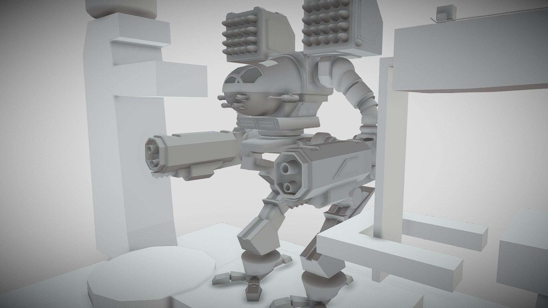 BattleTech Timber Wolf Mech - Download Free 3D model by ...