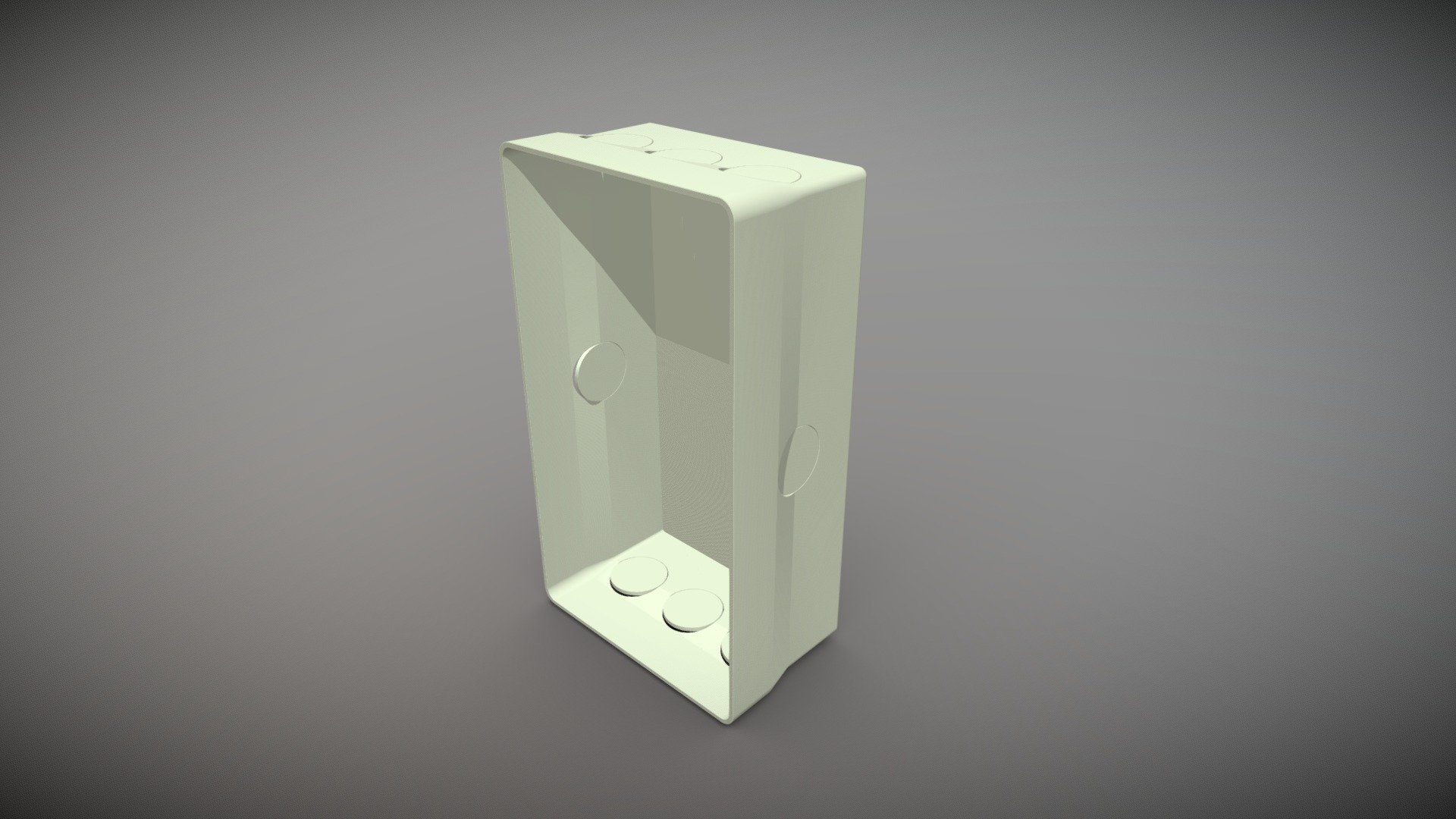 Lasdoos zonder deksel buisinvoeren 4x16mm | ABB - Download Free 3D ...
