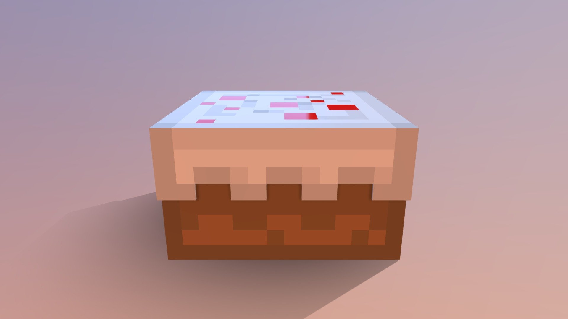 MINECRAFT CAKE - Download Free 3D model by tijjulia [6d65ad0] - Sketchfab