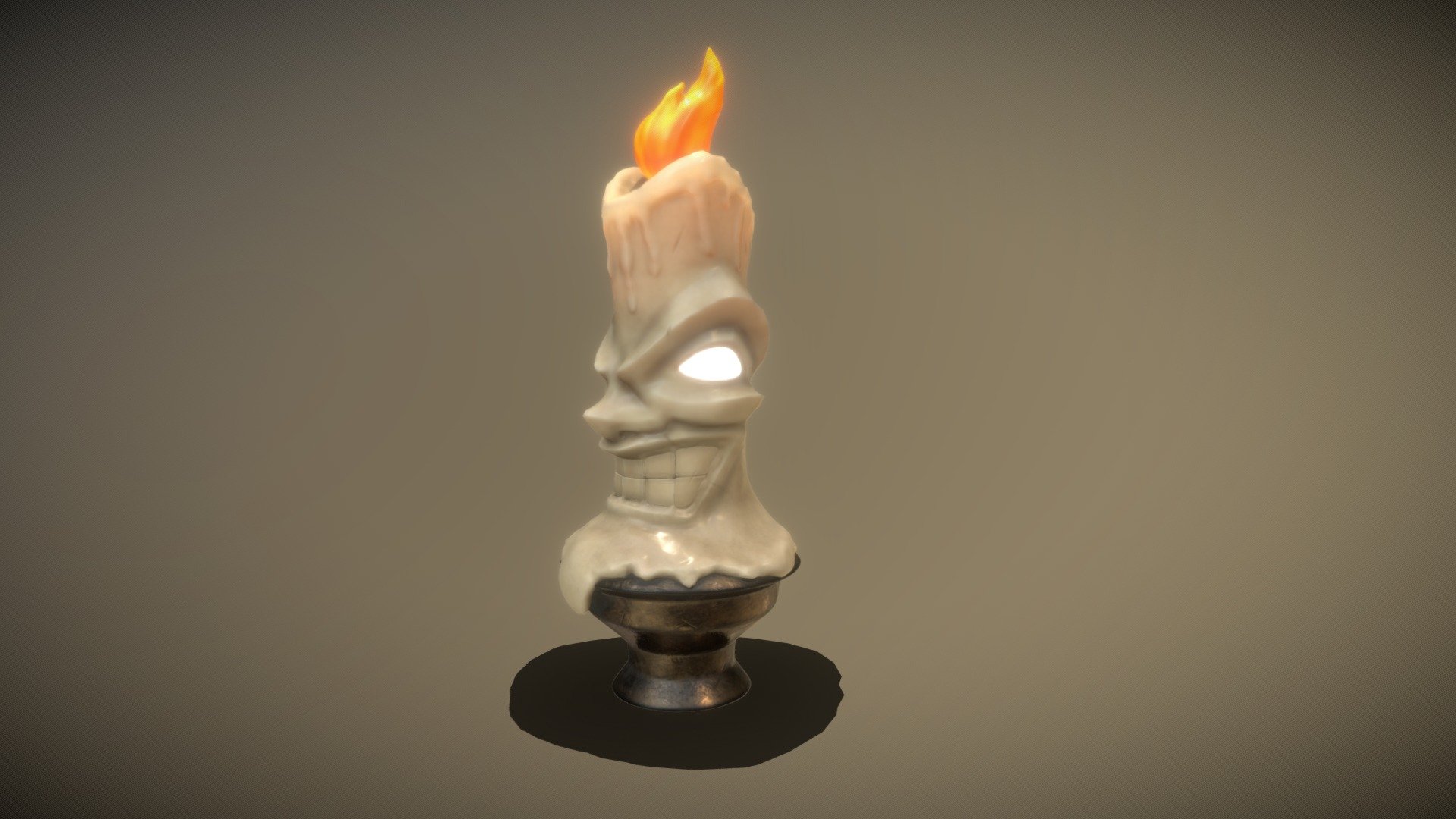Stylized 3D Candle - 3D model by Luca (@luca.patane90) [6d65dc2 ...