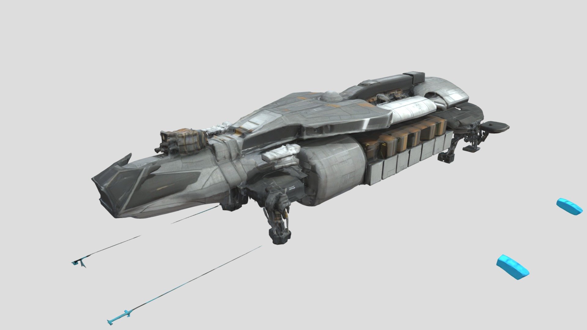 Starship Blueprint - Download Free 3D model by 𝖟𝖙𝖗𝖟𝖙𝖗 (@ztrztr3 ...