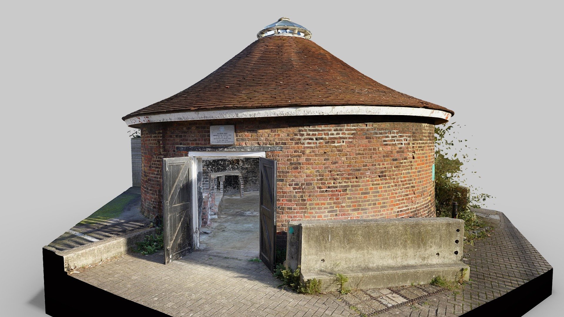 New River Head Windmill Base - 3D model by artfletch [6d66bc7] - Sketchfab
