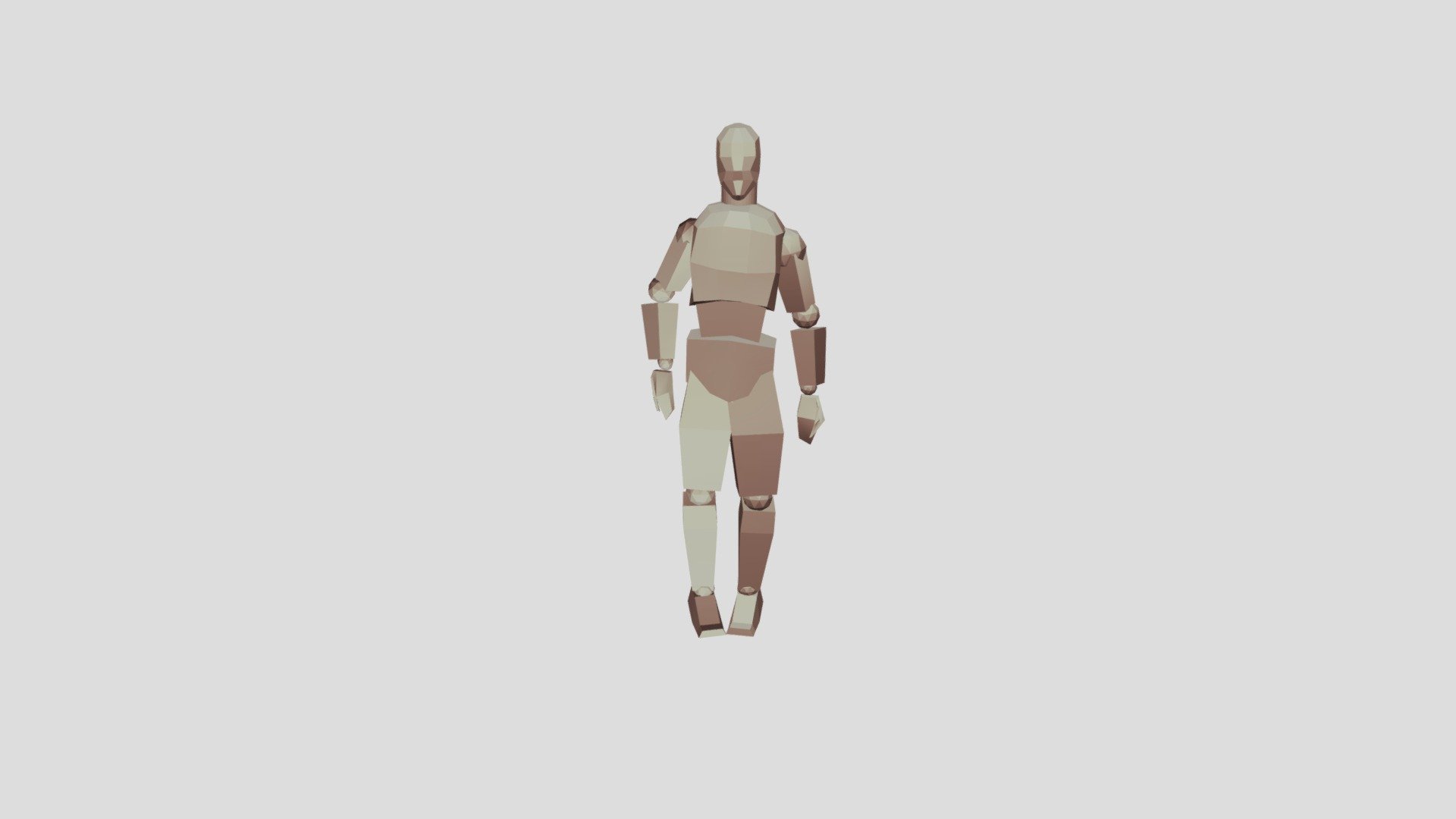 634230043 low polygon human Joyful Jump - 3D model by 634230043 ...