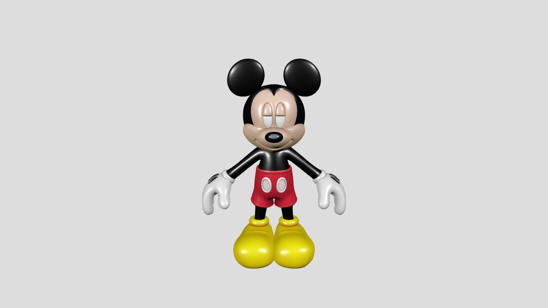 Mickey the shiny mouse - Download Free 3D model by tylan.mustafa ...