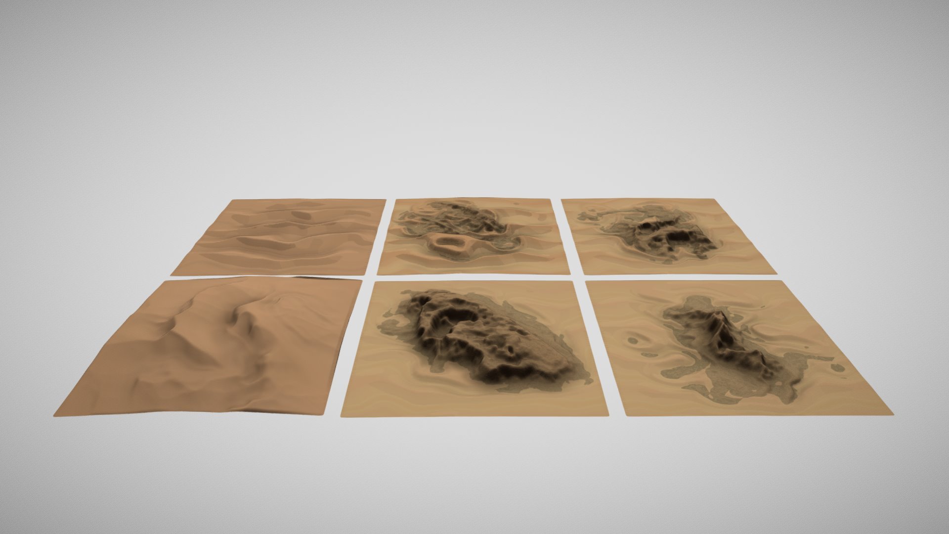 Mountainus Deserts / Plains - Buy Royalty Free 3D model by Šimon Ustal ...