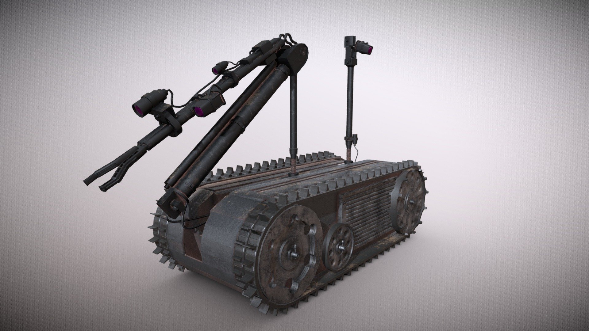 Minefield Cleaner Bot - Download Free 3D model by Incg5764 [6d6b202 ...