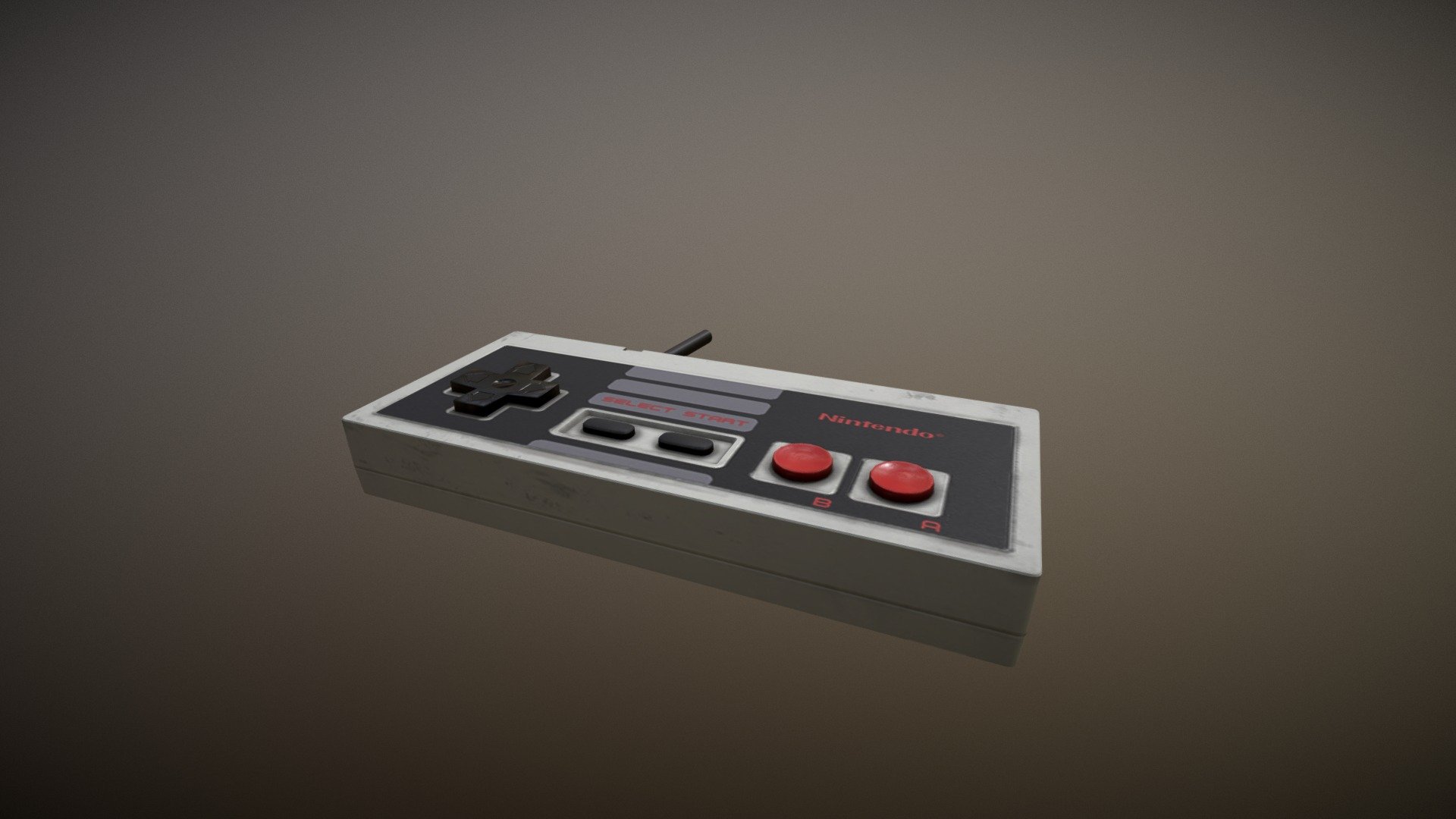 NES Controller - 3D model by HRTucker (@H.Tucker) [6d6e22e] - Sketchfab