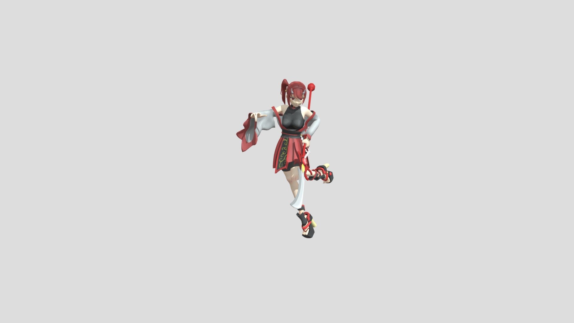 battle character - 3D model by Naoya726 [6d6e7e9] - Sketchfab