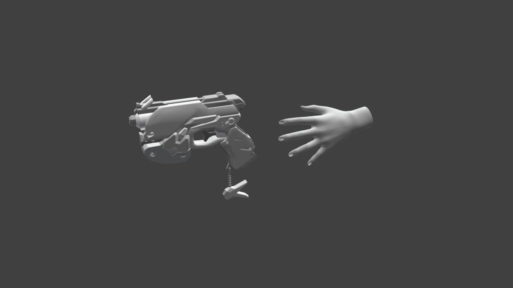 [PTA]디바_무기_(S)_Grayshade_v01 - 3D model by herposa2 [6d6f62a] - Sketchfab