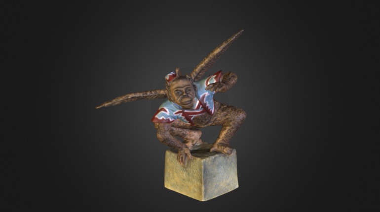Flying Monkey - Download Free 3D model by acrofish [6d70061] - Sketchfab