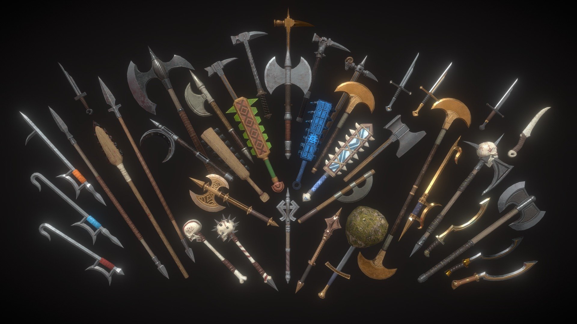More Weapons - Download Free 3D model by guigodead [6d70069] - Sketchfab