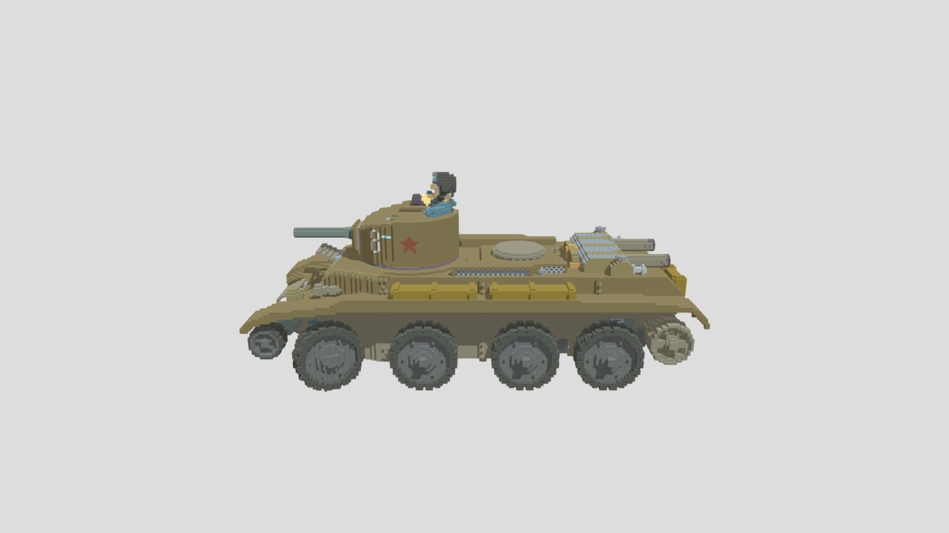 BT-2 vehicles - 3D model by Dmitry Pollack (@pollackMD) [6d712ea ...