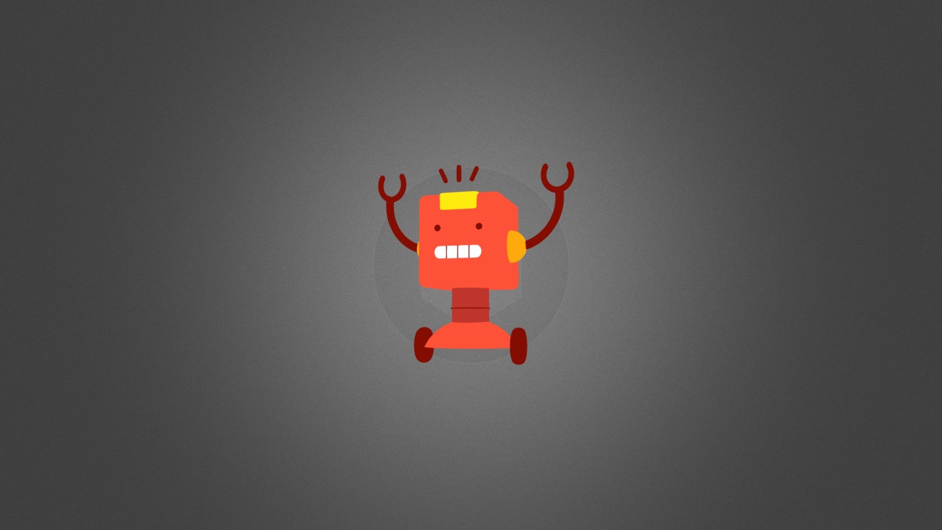 Cute Robot - 3D model by VoxelGuy [6d7139c] - Sketchfab