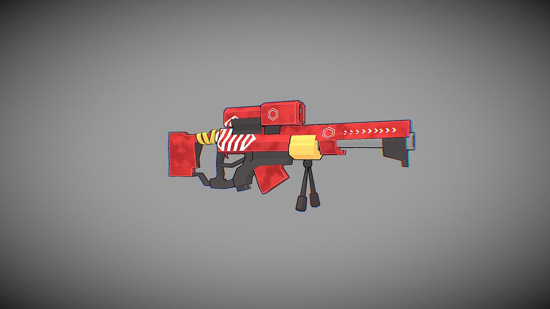 3DGUN_01_LOW-POLY - Buy Royalty Free 3D model by danhtran.artist ...