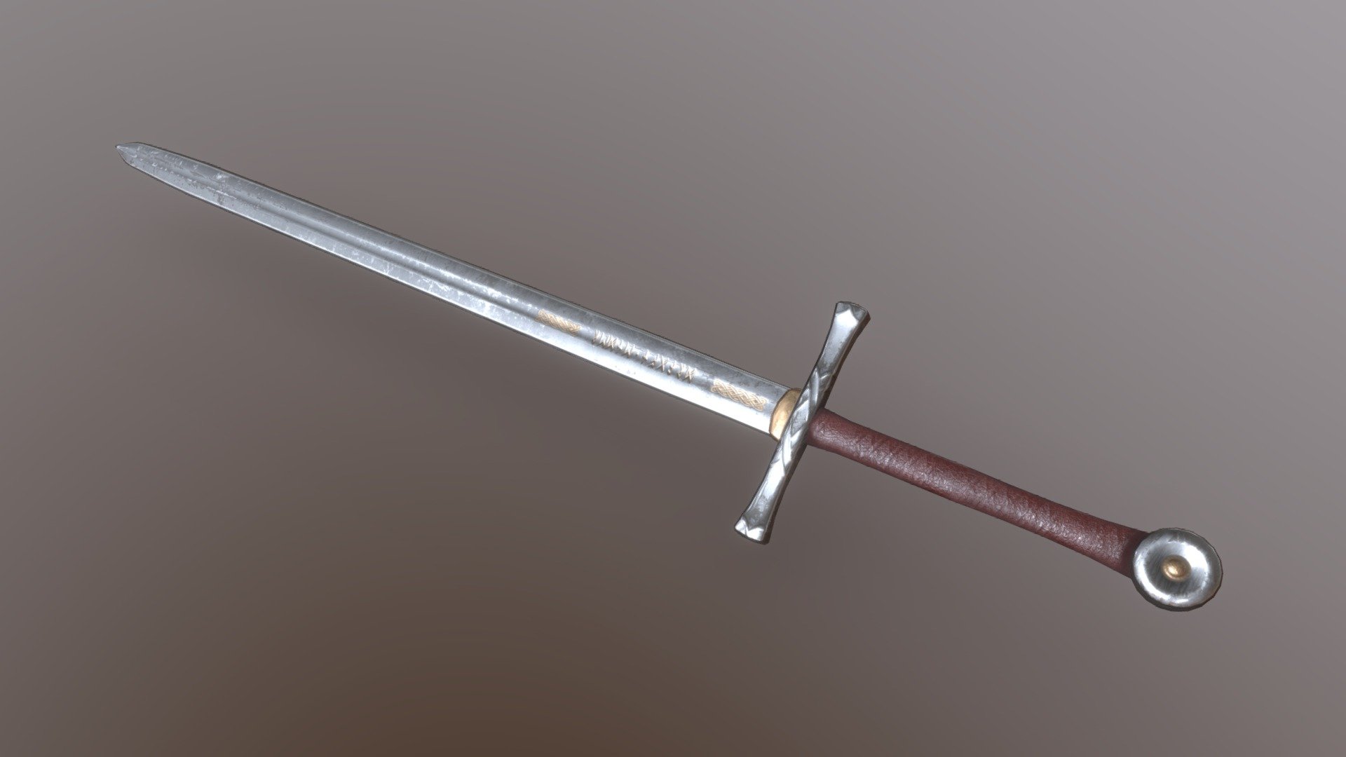 Medieval Sword - 3D model by ManlioRF [6d71ba1] - Sketchfab