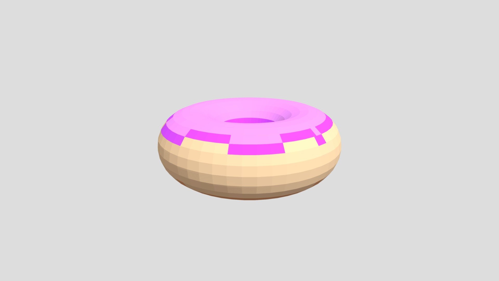Donut - 3D model by WyattB486 [6d72efc] - Sketchfab