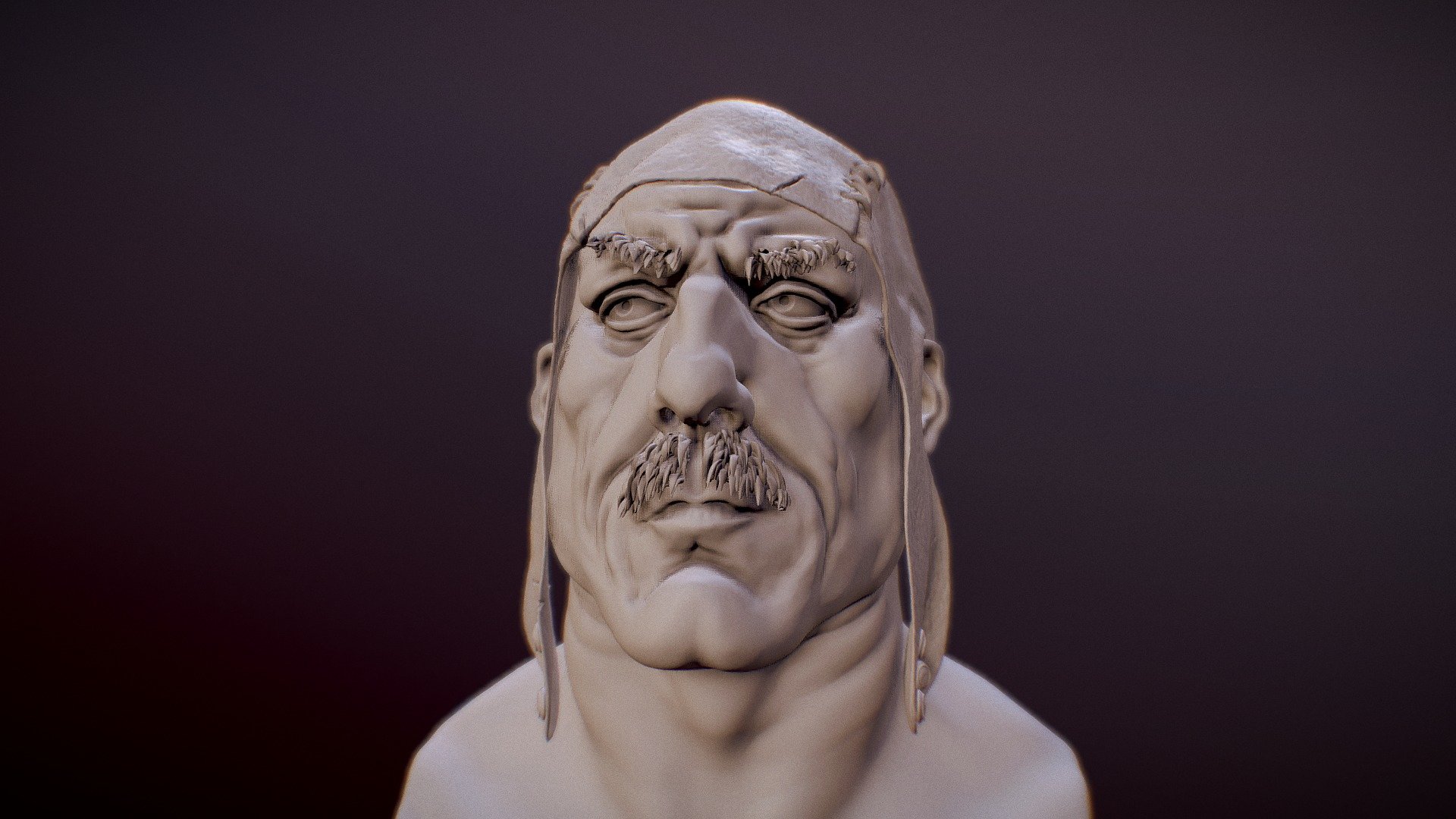 Male character head - Download Free 3D model by flioink [6d73180 ...