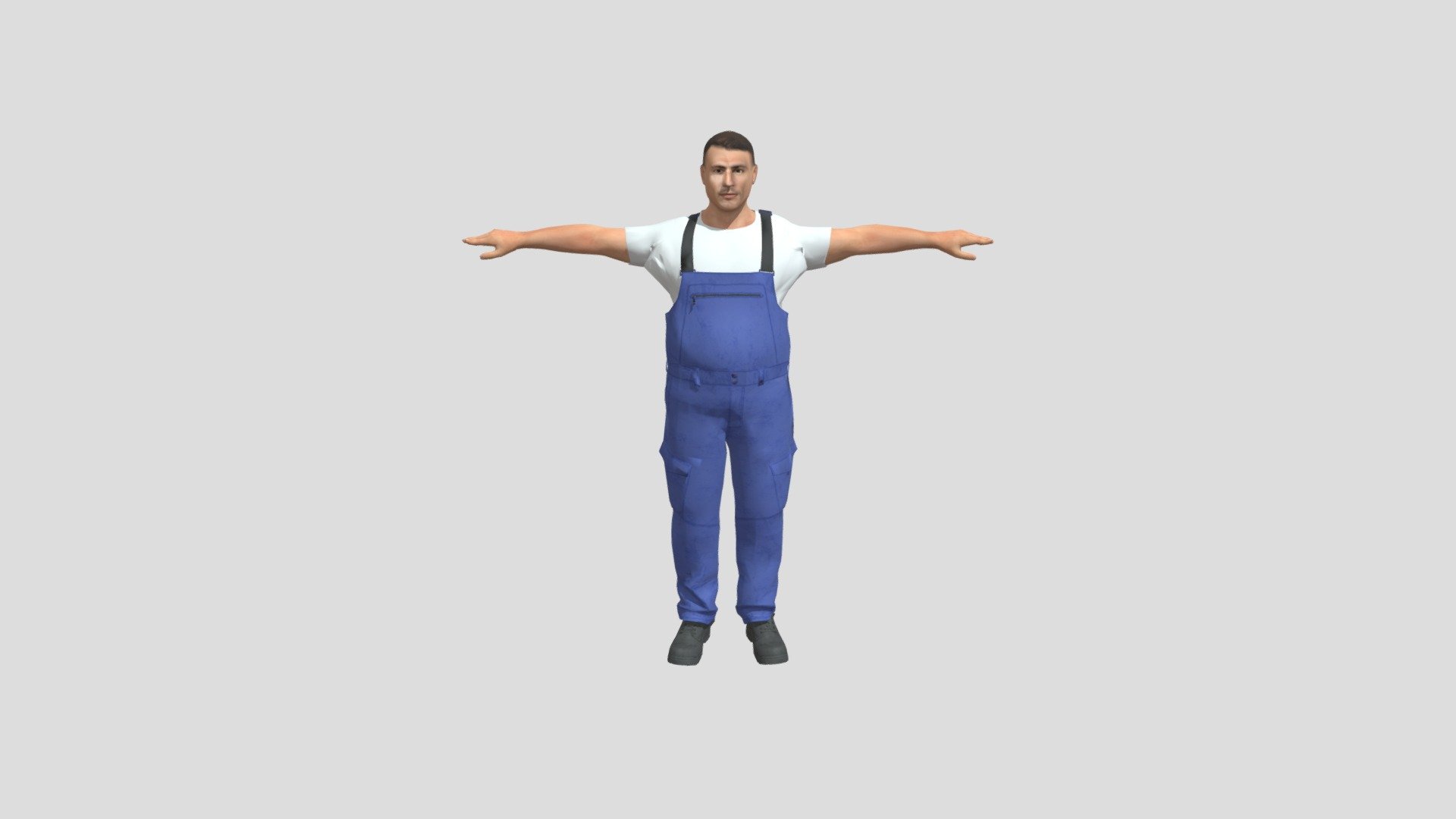 Worker 4 - 3D model by Bazsi1986 [6d736f3] - Sketchfab
