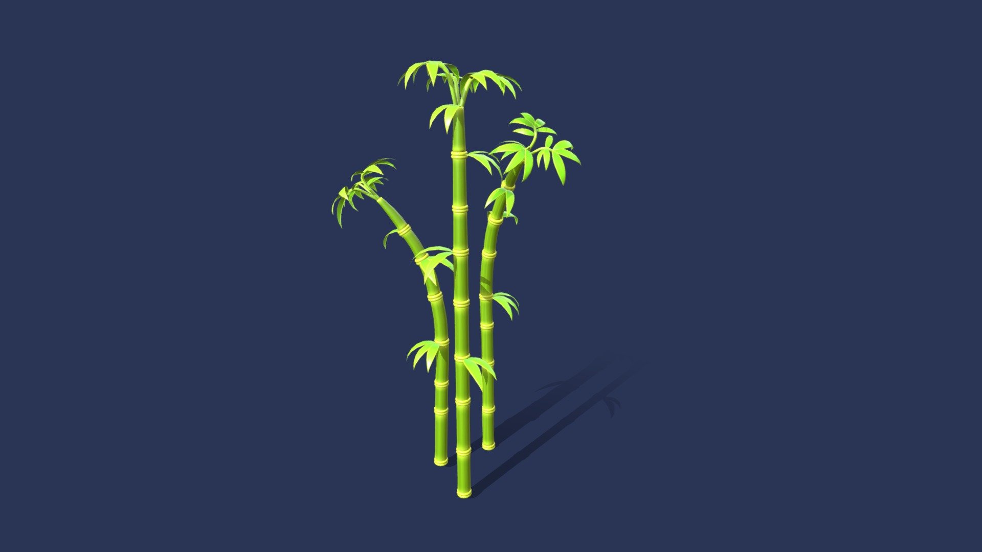 Stylized Bamboo 3d Model By Nianarona [6d764c7] Sketchfab