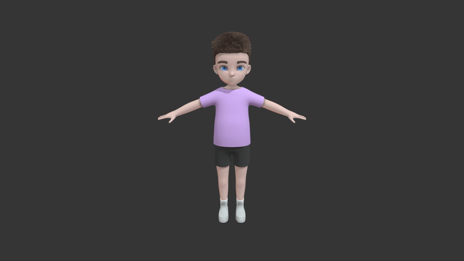 Boy - 3D model by nikita_dudarenko [6d76aed] - Sketchfab