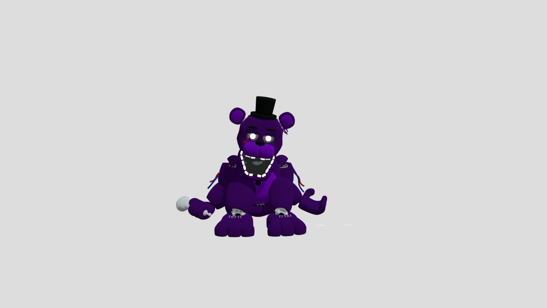 Shadow Freddy - Download Free 3D model by dwall8611 [6d77151] - Sketchfab
