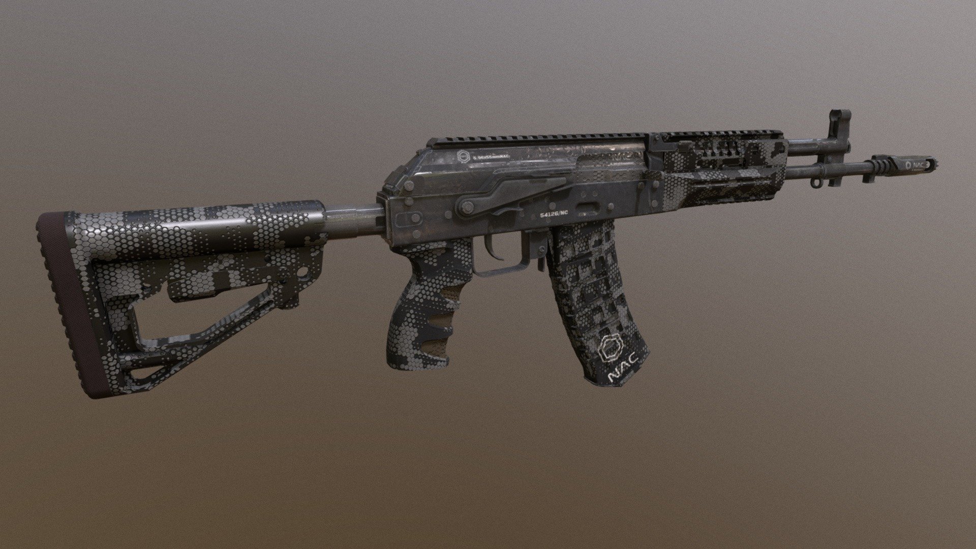 Ak12 NAC Dayz style - Buy Royalty Free 3D model by Thomas Binder ...