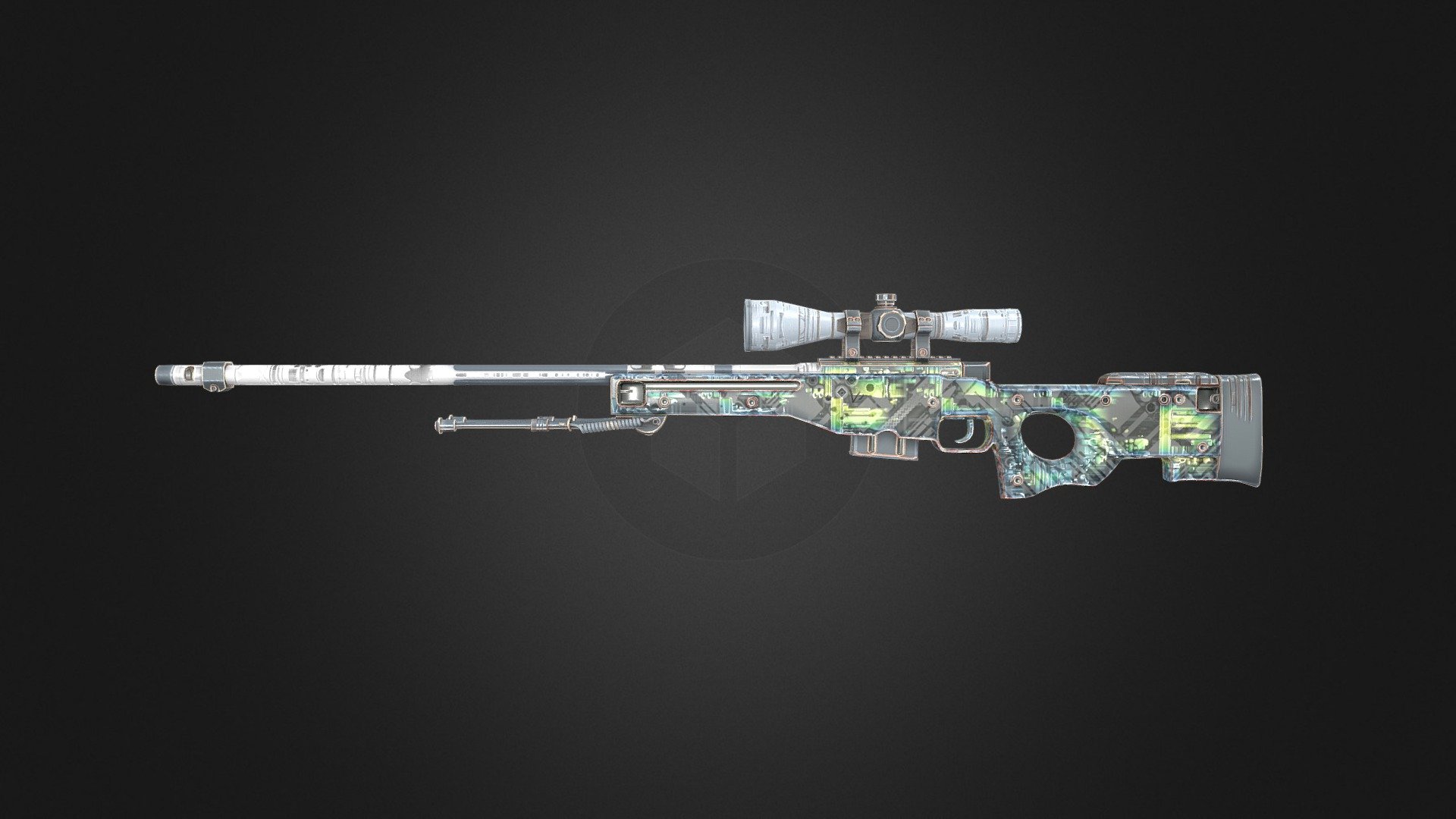 AWP | The Plan - 3D model by Nordcrisp [6d77f83] - Sketchfab