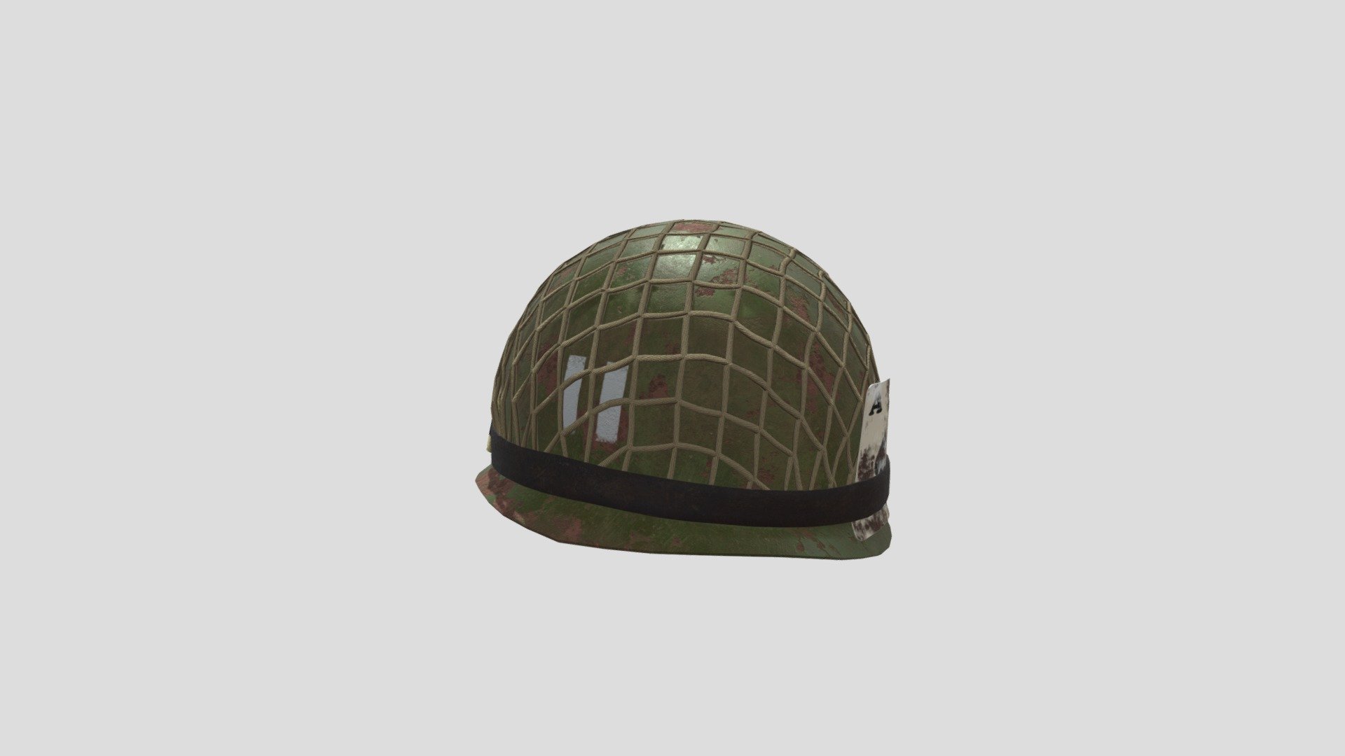 WWII M1 Helmet - 3D model by Andrew Fay (@Portatore) [6d797bc] - Sketchfab