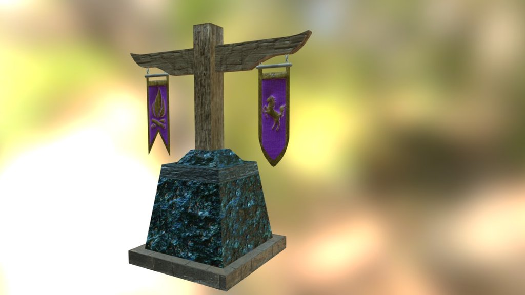 Dual Sign - 3D model by Robert Taylor (@robert3d) [6d7a4a7] - Sketchfab